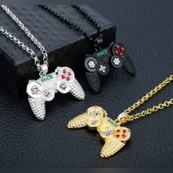Jewelry | Video Game Controller Bling Necklace Choose 1 | Poshmark